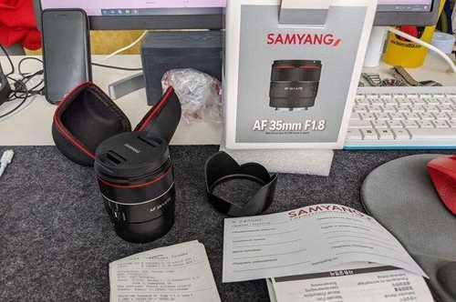 Samyang 35 1.8 Sony - новый