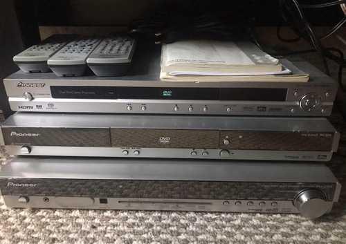 Pioneer vsx-c550 dv-550 dv-696av