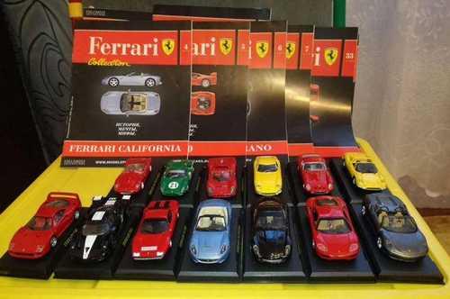 Коллекционные машинки Ferrari