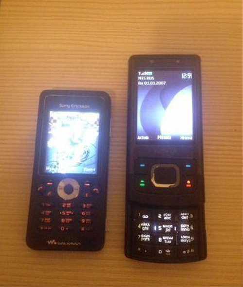 Nokia 6500s и sony ericsson w302