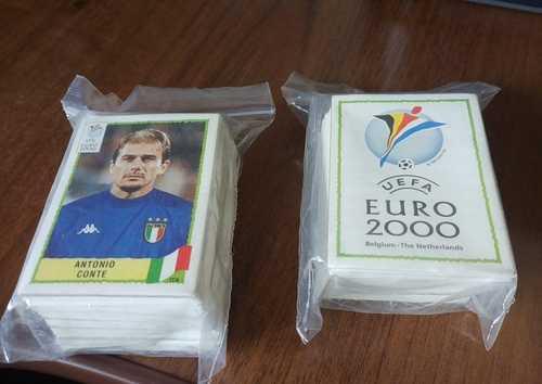 Полный сет наклейки панини евро 2000 panini euro