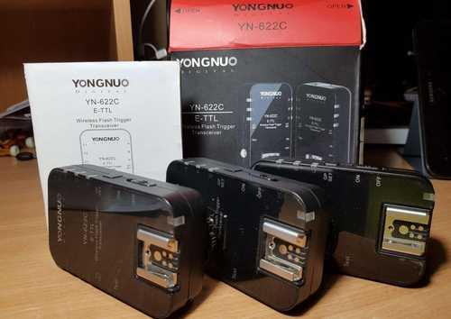 Yongnuo yn-622c радио синхронизаторы ttl Canon