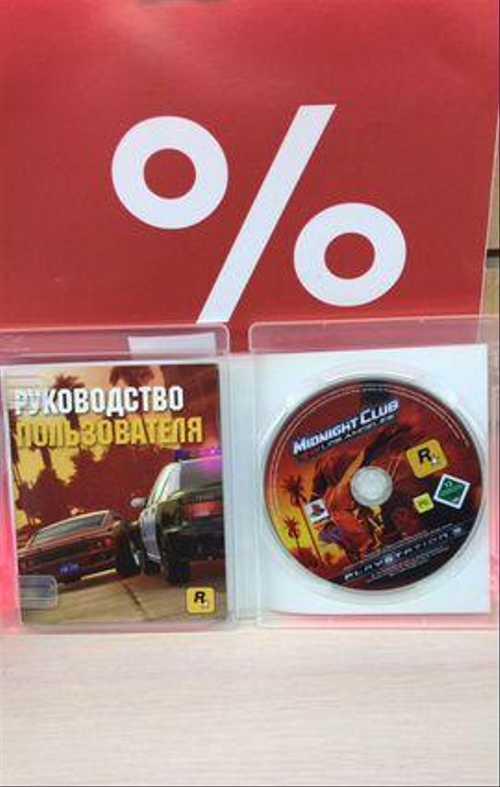 Игра Sony midnight club LOS angeles PS3