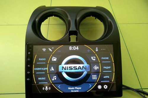Nissan Qashqai j10 Android GPS магнитола штатная
