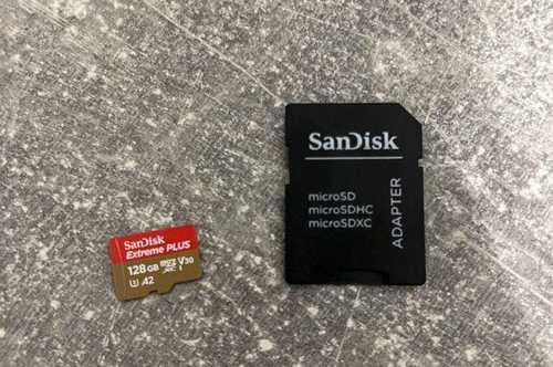 Карта пямяти SanDisk 128gb v30