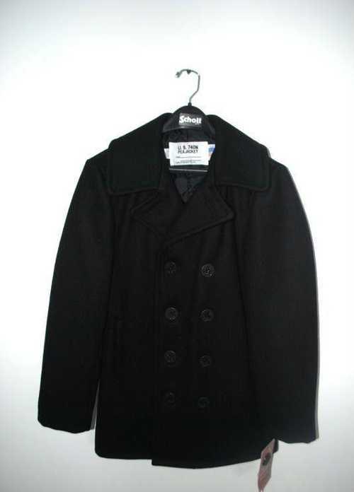 Бушлат Schott 740 Pea Coat sz 42 Made in USA