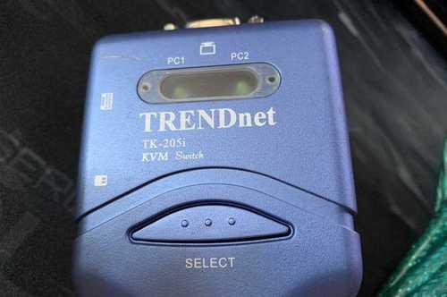 KVM switch переключатель Trendnet TK-205i