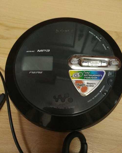 CD/MP3 плеер Sony Walkman D-NF431