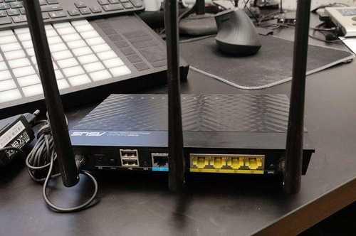 Wi-Fi роутер Asus RT-N66U Black