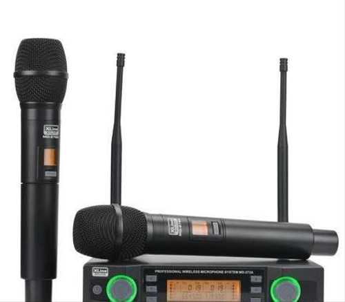 Радиосистема с 2 микрофонами XLine MD-272A Pro