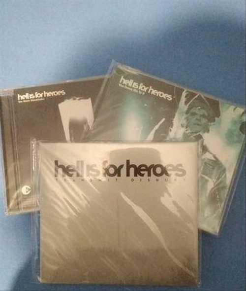 Коллекция Hell is for Heroes 3 фирменных CD Европа