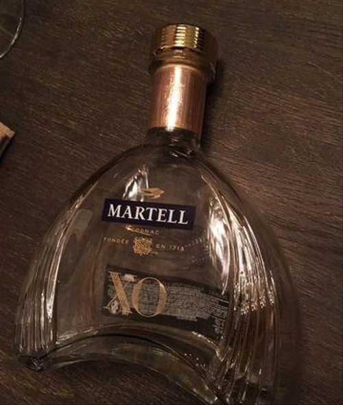 Пустая бутылка Martel XO (Мартель хо) 0,7л