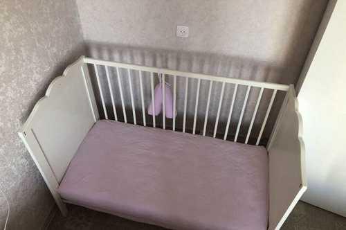 Детская кровать IKEA хенсвик