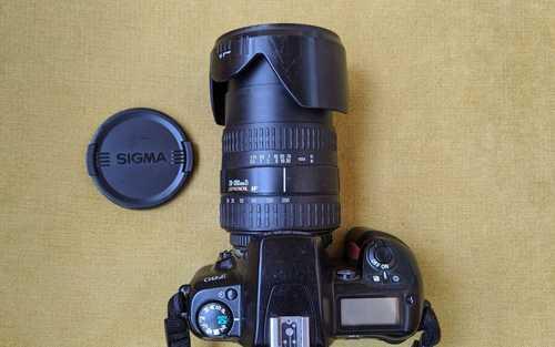Nicon f60 + объектив Sigma zoom 28-200mm