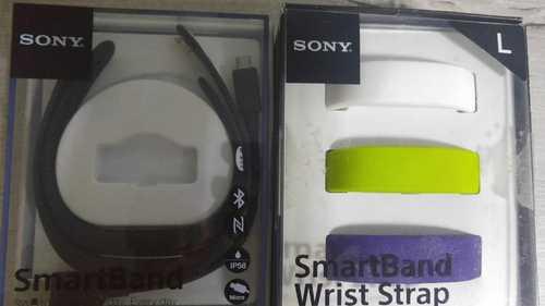 Фитнес браслет Sony SWR10 + сменные ремешки