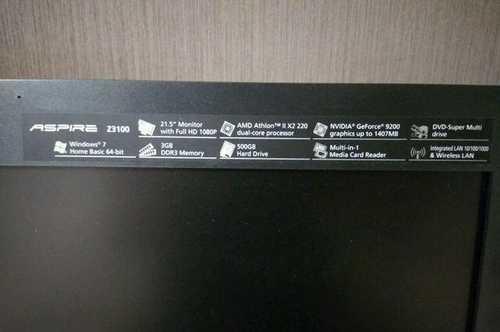 Моноблок Acer aspire Z3100