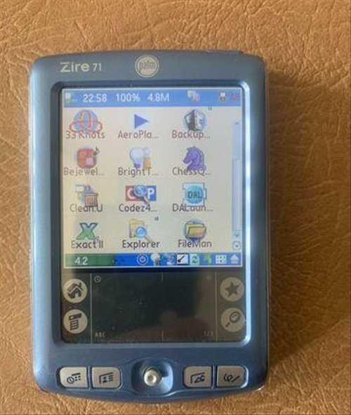 Кпк Palm Zire 71