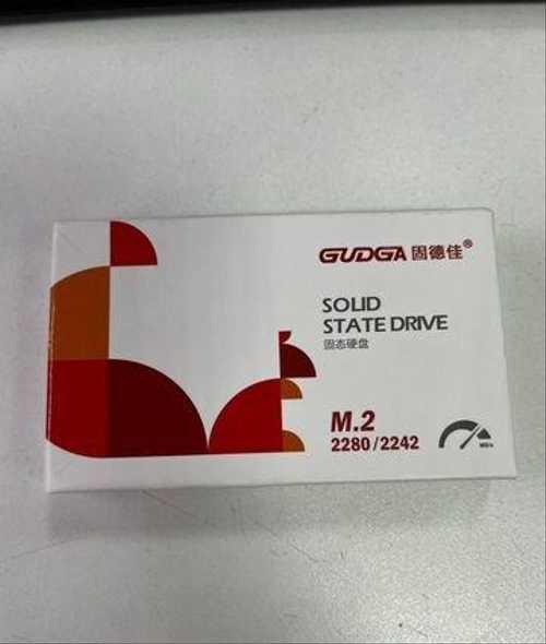 Новый SSD M.2 2280/2242 256 gb gudga