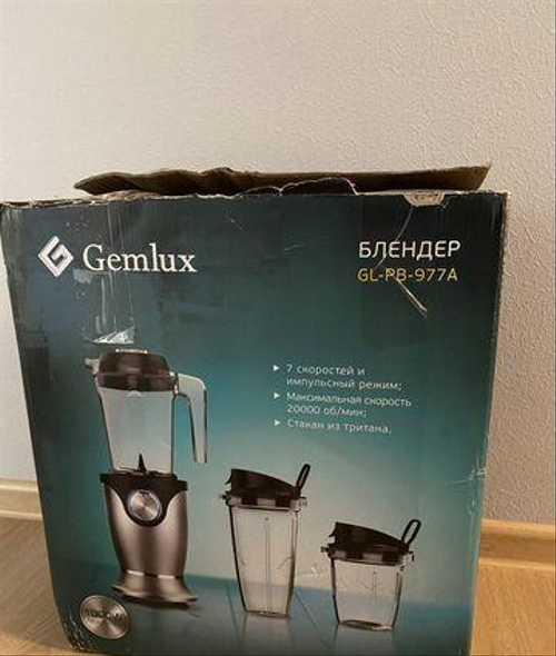 Стационарный блендер Gemlux GL-PB-977A