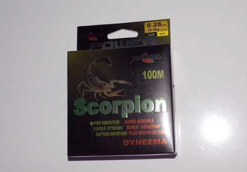 Шнур плетеный 4 жильный Scorpion