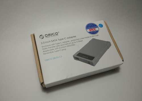 Внешний USB 3.0 Type-C бокс для HDD 2.5" Orico