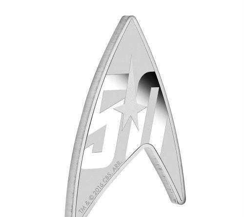 Тувалу 1 доллар 2016 года Звездный путь Star Trek