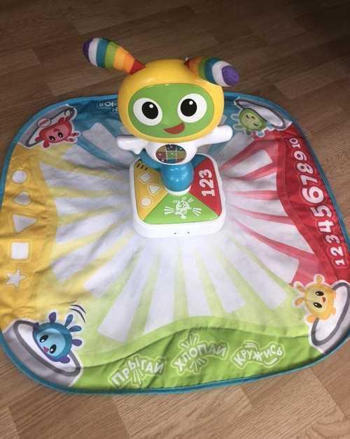 Fisher price коврик развивающий танцевальный Робот