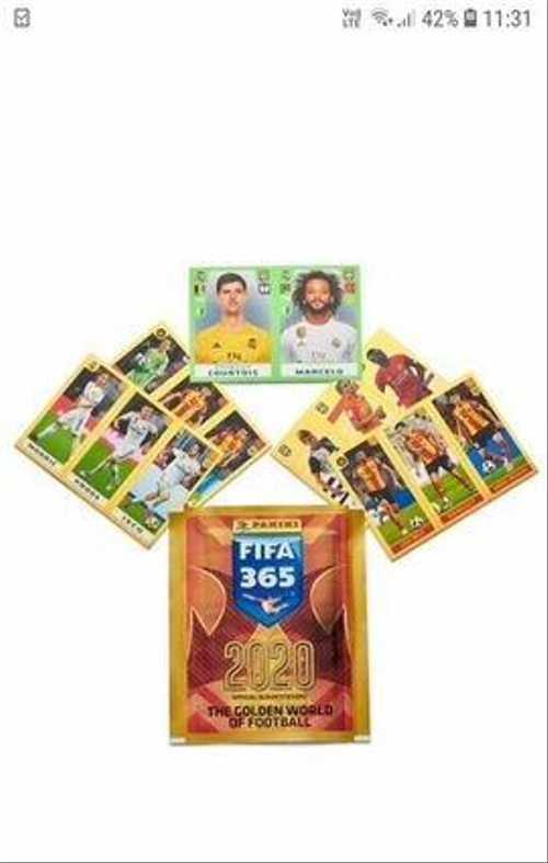 Карточки panini fifa 365 2020