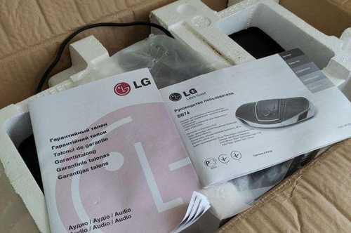 Бумбокс, магнитола LG SB74