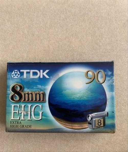 Видеокассета TDK E-HG 8 mm