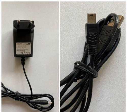 Зарядное устройство Nokia и mini- usb кабель