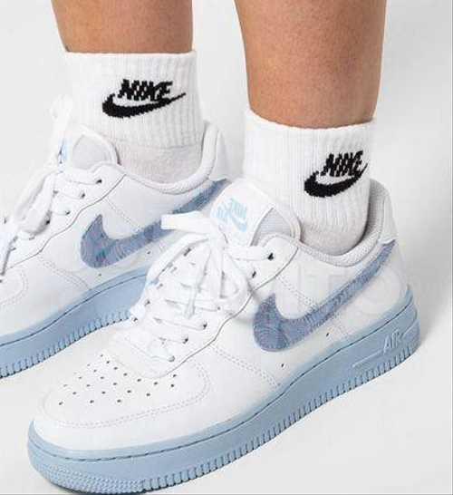 Кроссовки Nike Air Force 1 '07 Laser Blue (36-40)