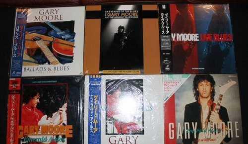 Лазерные видеодиски LD Gary Moore LaserDisc Япония
