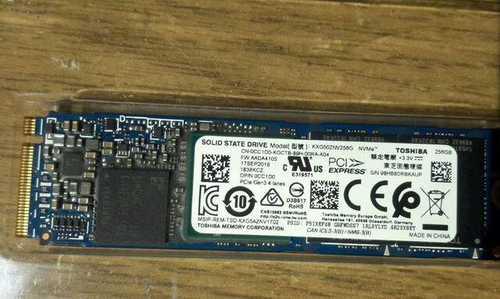 SSD Toshiba 256 гб M.2 KXG50Z
