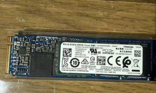 SSD Toshiba 256 гб M.2 KXG50Z