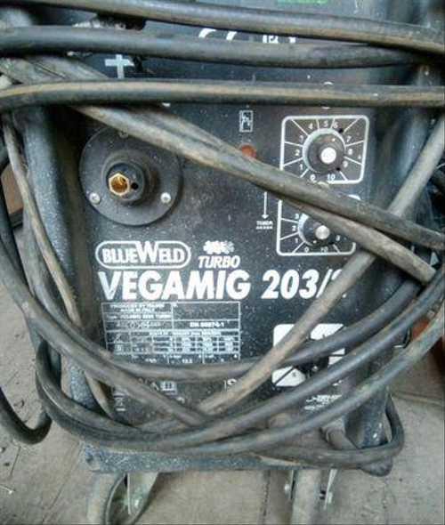 BLUEWELD модель Vegamig 203/2 Turbo. Vegamig сварочный. Blue Weld Vegamig 250/2 /// 203/2.