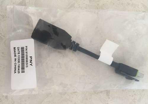 Переходник DisplayPort на mini DisplayPort