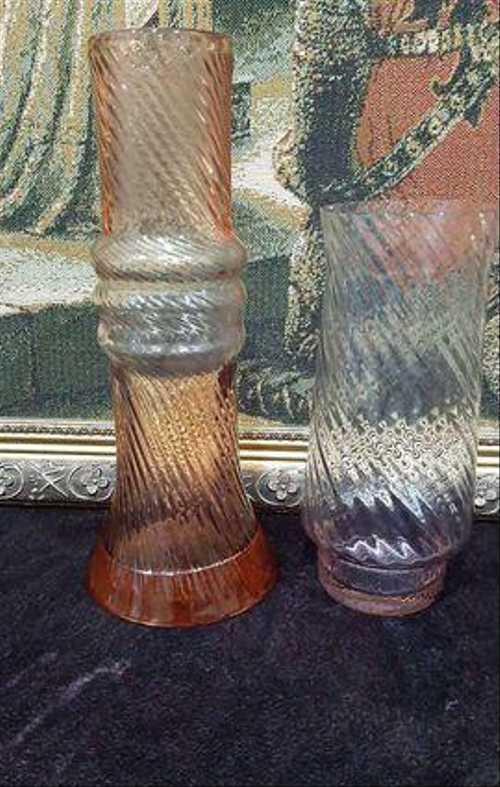 Старинные ваза стекло