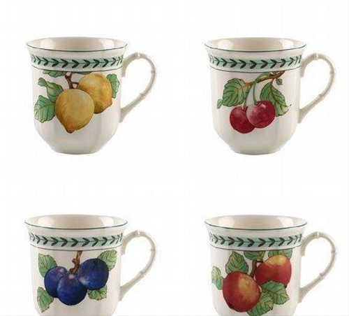 Villeroy French Garden Modern Fruits Jumbo mug Set