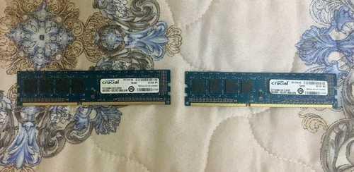 Оперативная память Crucial DDR3 2x4GB