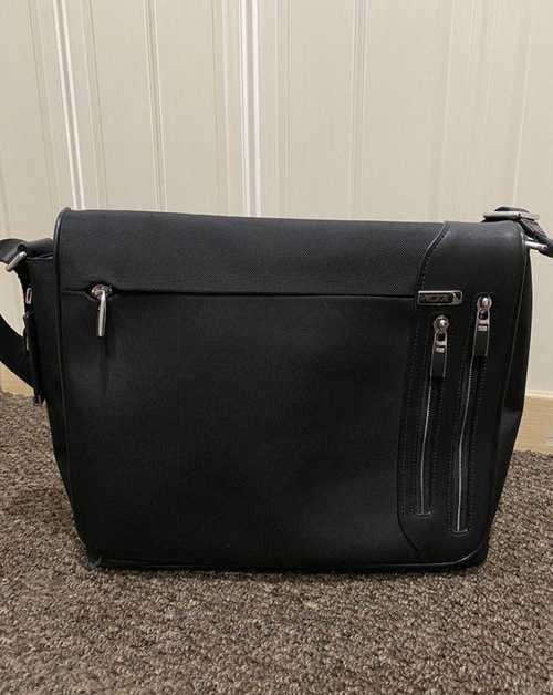 Портфель Tumi Arrive Black Lambert Slim Messenger