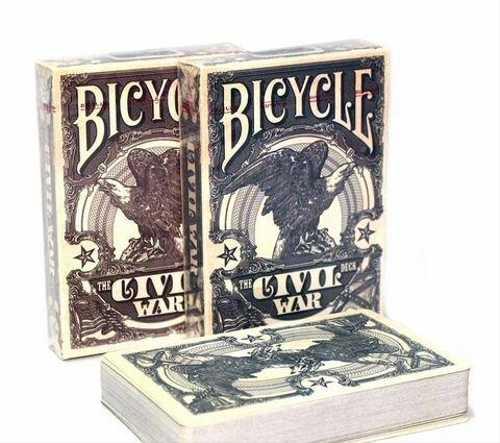 Игральные карты Bicycle Civil War