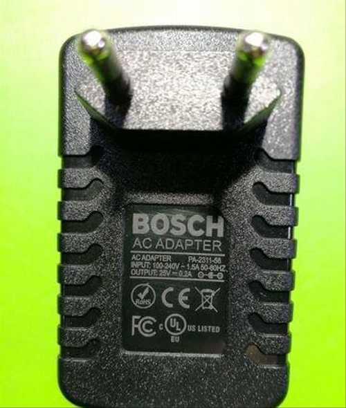 Блок питания bosch 25v 0,2a