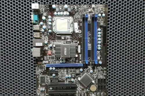 Мат плата s775 MSI P43T-C51 (Intel P43)(DDR2)