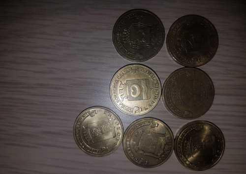 Монеты гвс 10 рублевые