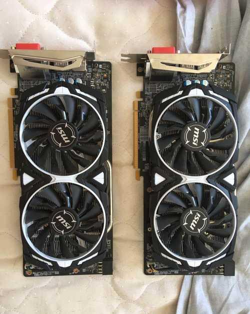 MSI radeon RX580 4gb armor