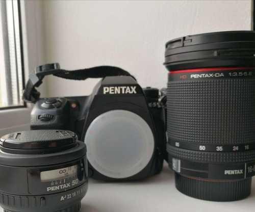 Фотоаппарат Pentax k-5, объектив Pentax-DA 16-85mm