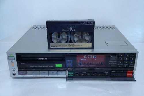 Sony SL-HF55 Betamax Hi-Fi рекордер 1984 год