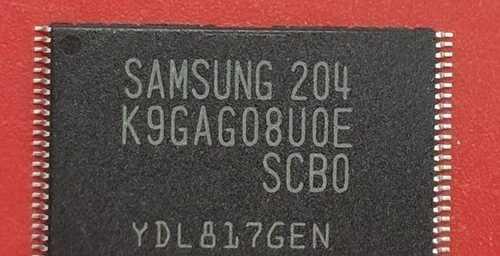 Продам прошитую nand samsung K9GAG08U0E