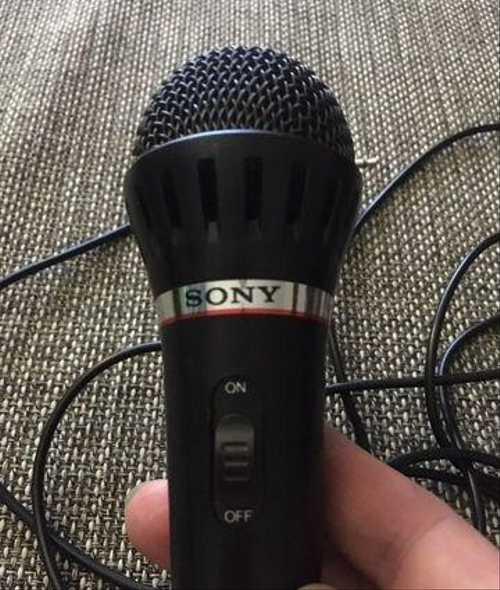 Sony F-V120 микрофон динамический.Новый